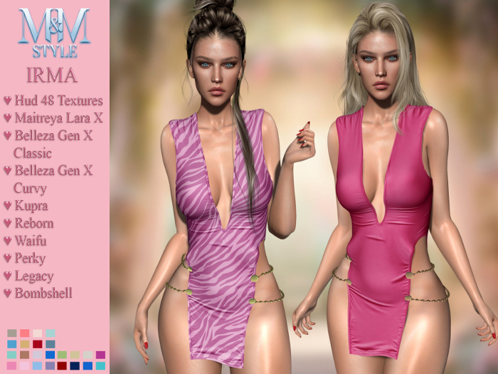 Second Life Marketplace - M&M STYLE-IRMA-FEB25